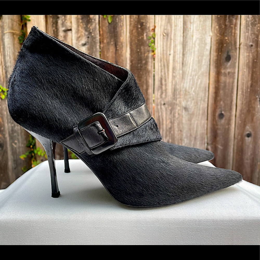 Edmundo Castillo Designer Made In Italy Black Calf Ha… - Gem